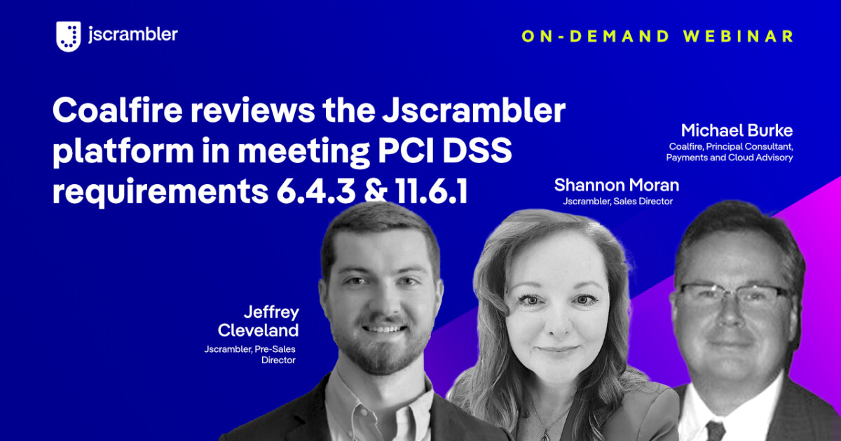Coalfire Reviews Jscrambler Platform for PCI DSS v4