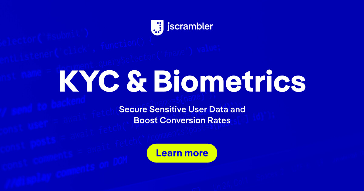KYC & Biometrics: Secure Sensitive User Data