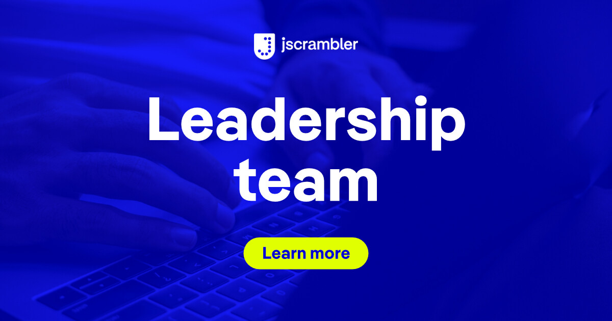 Leadership and Management Team | Jscrambler